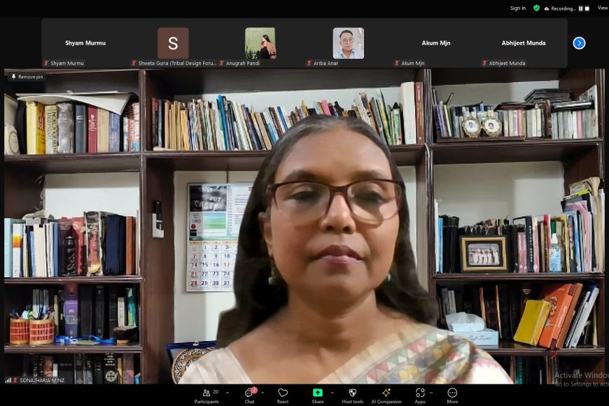 Prof. Sona Jharia Minj shared insights on AI emerging technologies and ...